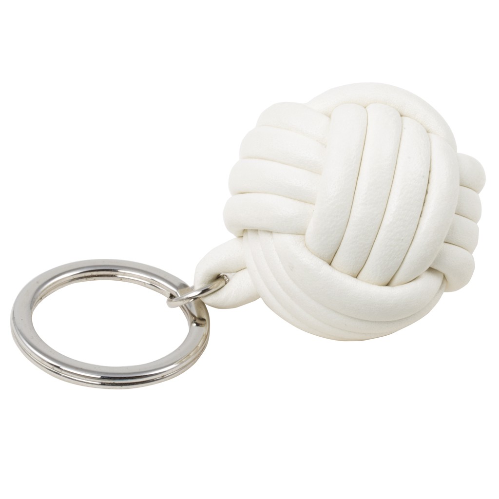 GIOBAGNARA · Venice Shop · Leather Keyring in Nappa leather - Nodo ...