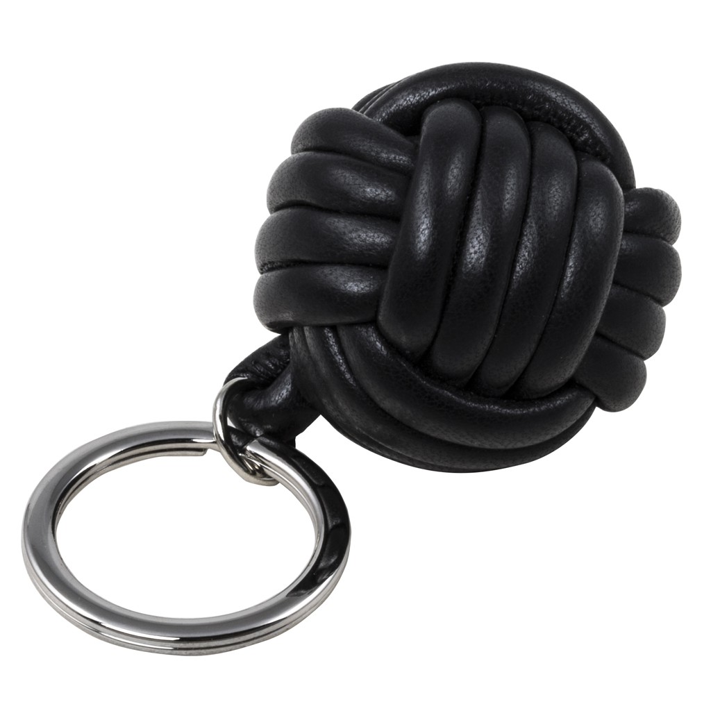 GIOBAGNARA · Venice Shop · Leather Keyring in Nappa leather - Nodo ...