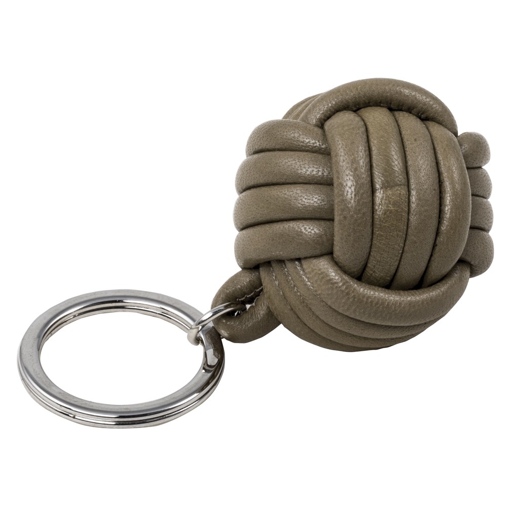 GIOBAGNARA · Venice Shop · Leather Keyring in Nappa leather - Nodo ...