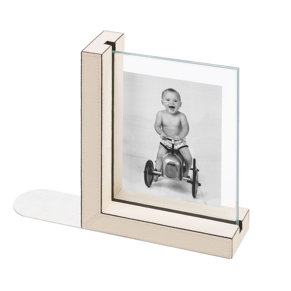 GIOBAGNARA · Venice Shop · Bookend picture frame covered in leather ...